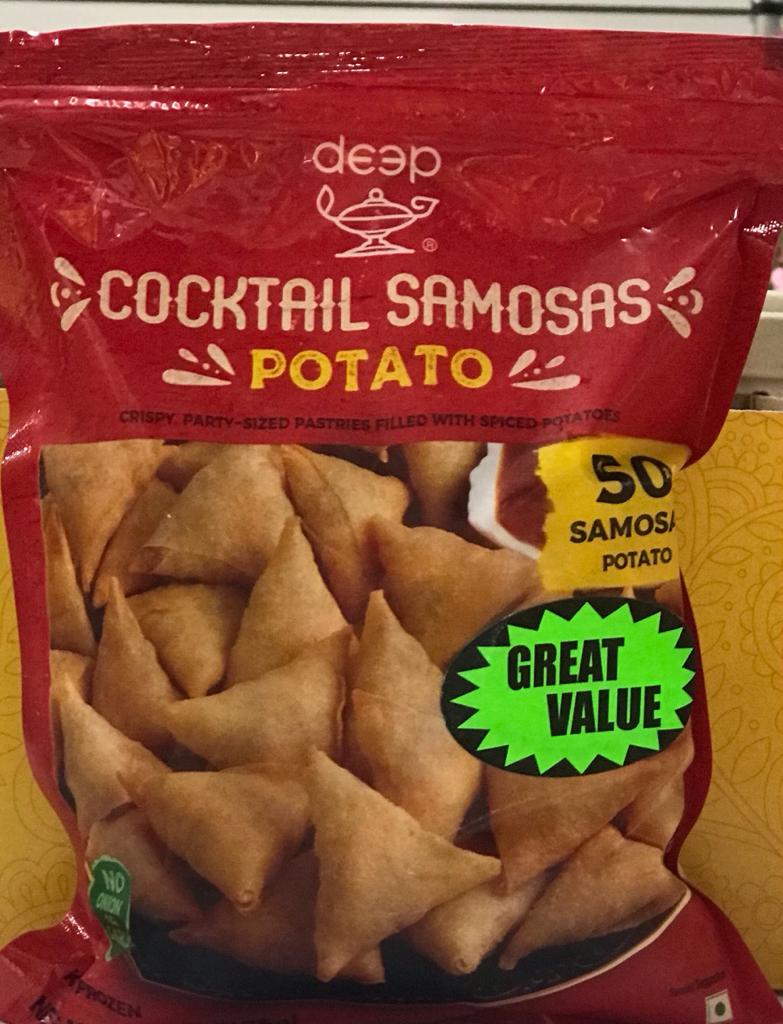 Deep Cocktail Samosas – Khushboo Indo Pak Grocery
